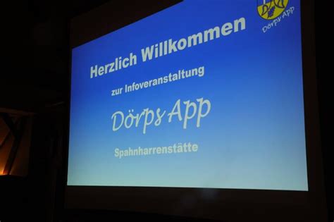 Eine App fürs ganze Dorf Fortsetzung Forum Information
