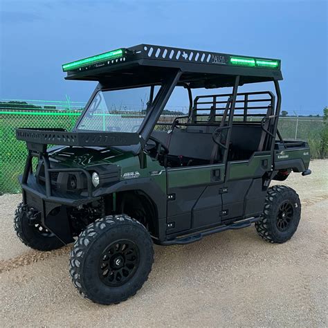 Kawasaki Mule Pro Fxt Metal Top Roof Rack By Ranch Armor