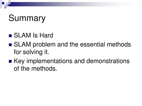 ppt slam simultaneous localization and mapping part i powerpoint
