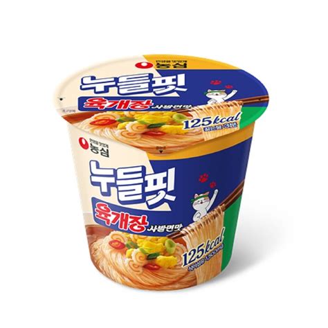 농심 누들핏 육개장사발면맛 35 5g 배민스토어