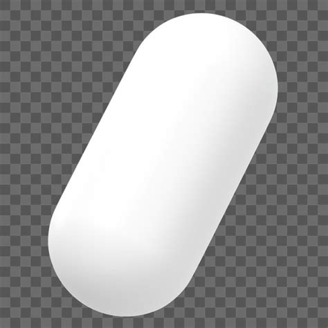 Free 3d White Capsule Png Geometric Free Png Rawpixel Nohat Cc