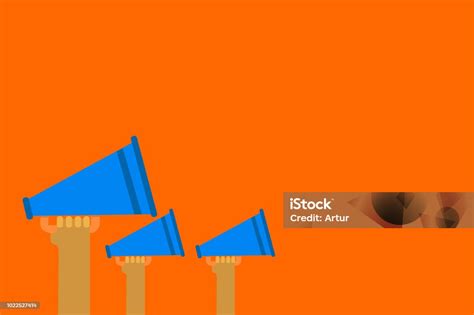 평면 디자인 비즈니스 벡터 일러스트 레이 션 개념입니다 비즈니스 웹사이트 및 홍보 배너 광고입니다 빈 소셜 미디어 공간 자신의