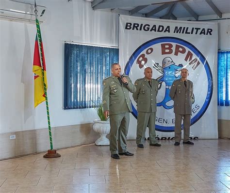 8º Bpm Formaliza Passagem De Comando Brigada Militar