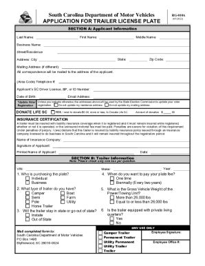 2022 2025 Form SC RG 010A Fill Online Printable Fillable Blank PdfFiller