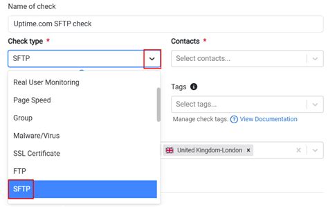 Ftp Sftp Check Basics