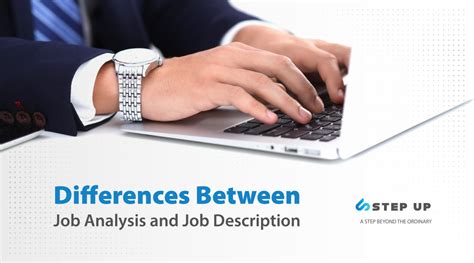Job Analysis Job Description Difference Similarities StepUp