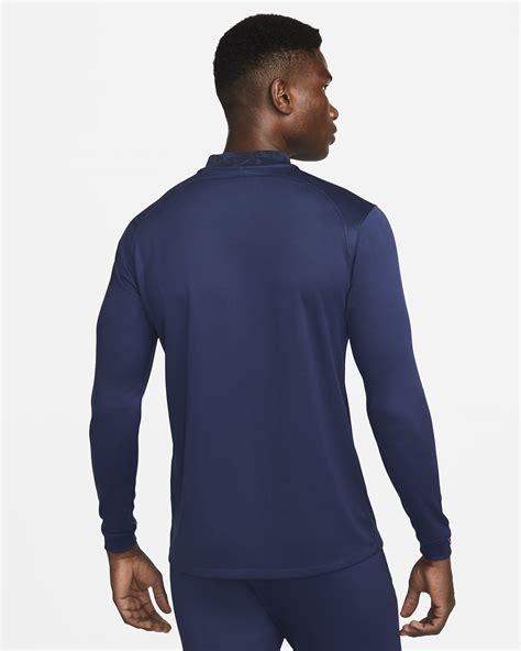 FFF 2022 23 Stadium Home Men S Nike Dri FIT Long Sleeve Football Shirt
