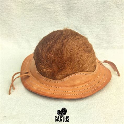 Chapéu Couro Nordestino Vaqueiro Couro Legítimo Copasol Adulto e infantil boné Chapéu Nordestino
