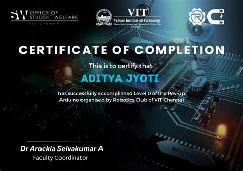 Aditya Jyoti On Linkedin Connections Microcontrollers Arduino Vit