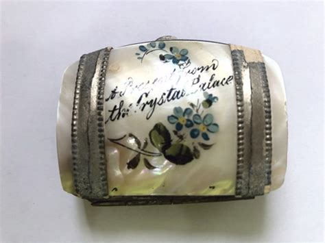 Crystal Palace Souvenir Purse 1901 Patina Theory