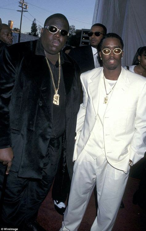 Rapper Biggie Smalls And Sean P Diddy Combs In 2020 Hip Hop Classics Diddy Combs Sean Diddy Combs