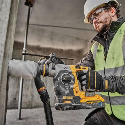 DeWalt DCH H T GB V XR Brushless SDS Plus Rotary Hammer Drill Inc X Ah Powerstack Batts