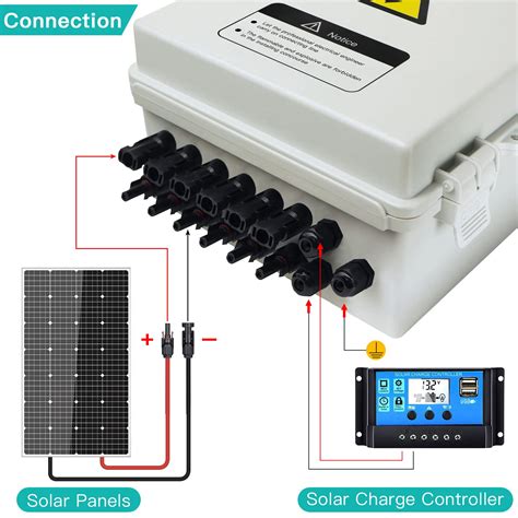 Buy Excelfu 6 String Solar Combiner Box Pv Combiner Box With Lightning