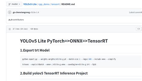 Command Issue For YOLOv5 Lite Pytorch ONNX TensorRT Issue 138