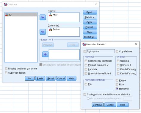 How To Perform Mcnemars Test In Spss