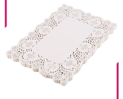 Paper Doilies Rectangle J And C Party Supplies