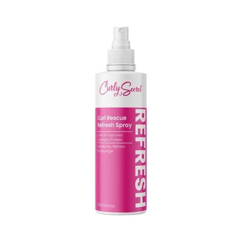 Curly Secret Curl Rescue Refresh Spray Curlystuff Nl