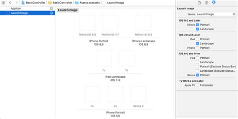 Ios Lock Launchscreenxib Orientation On Iphone 6 Plus Stack Overflow