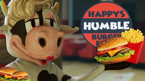 I Got Hired Happys Humble Burger Farm Indie Horror Game Gameplay Youtube