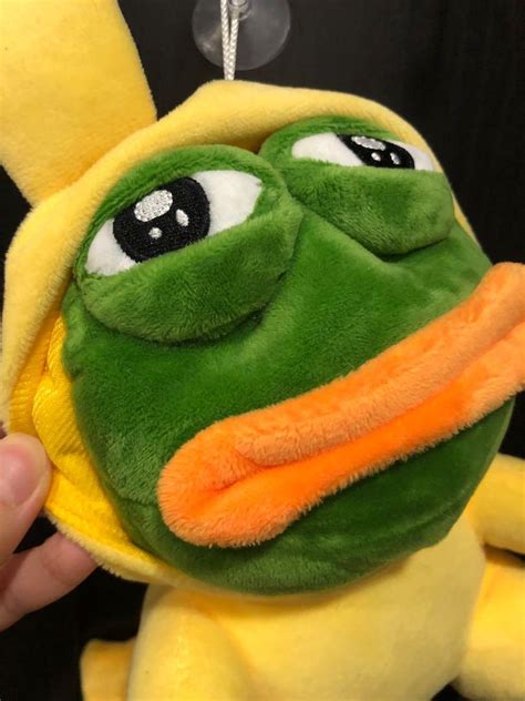 Pikachu Pepe Soft Toy Plushie Pepechu Hobbies And Toys Toys And Games On