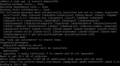 cách chạy memtest trên ubuntu 22 04 hotline 0972710812