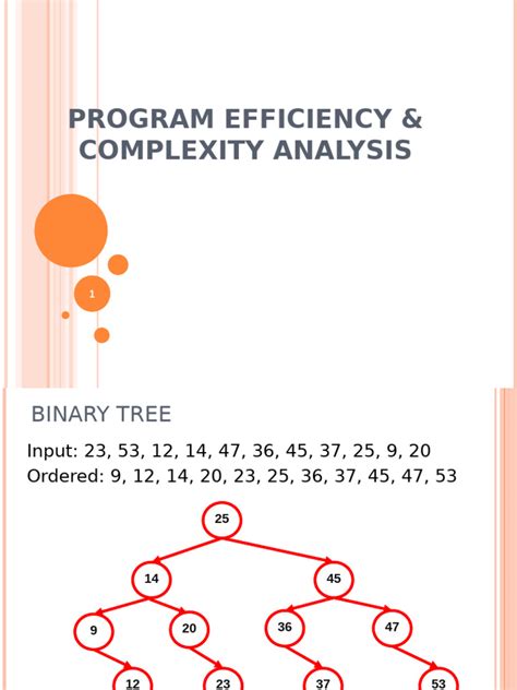 1b Program Efficiency And Complexity Analysis Pdf Matrix Mathematics Time Complexity