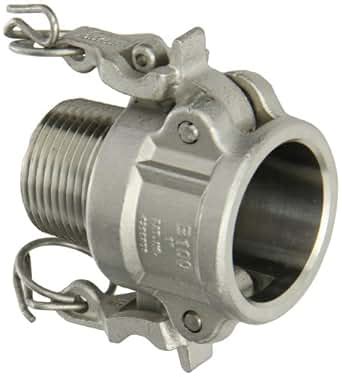 Dixon RB BL Stainless Steel Boss Lock Type B Cam And Groove Hose Fitting Socket X