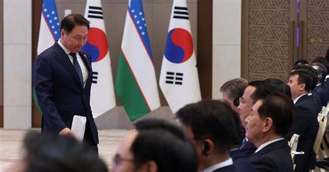 최태원 대한상의 회장 한 우즈베크 비즈니스 포럼 환영사