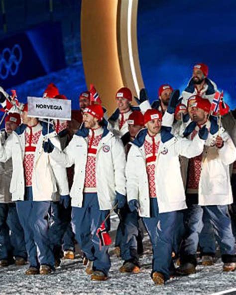 Winter Olympics 2026 Opening Ceremony Team Norway Jacket