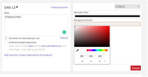 How To Create Barcode From Online Barcode Generate By Using UPC EAN
