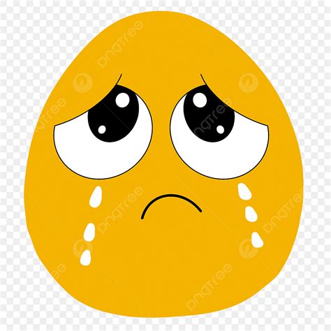 우는 얼굴 만화 일러스트 귀여운 표정 꽃잎 이모티콘 표정 만화 표현 표현 Png 일러스트 및 Psd 이미지 무료 다운로드 Pngtree