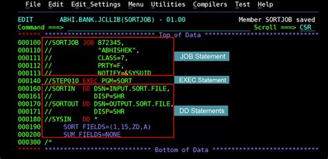 jcl typrun parameter tutorialbrain