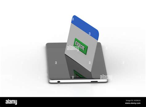 Web Page Showing Error In The Smart Phone Stock Photo Alamy