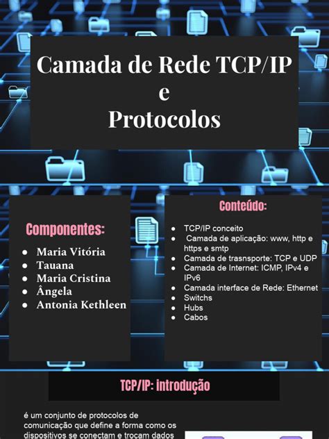 Camada De Rede Tcp Ip E Protocolos Pdf Rede De Computadores Suíte De Protocolo De Internet