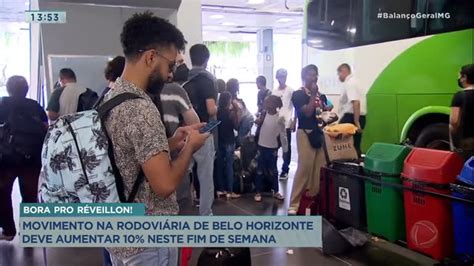 Movimento na rodoviária de BH deve aumentar 10 durante o Réveillon