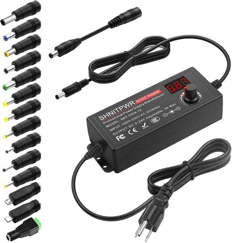Amazon 34 Pcs Universal Laptop Notebook DC Plug Set Jack Tips For