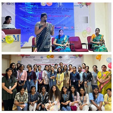 School Of Computing Srmist On Linkedin Dsbs Acm Women March Geoindia Srm Sco