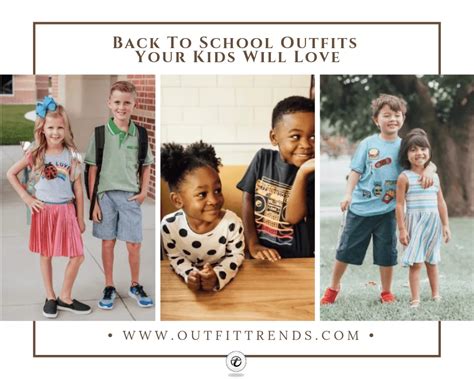 20 Cute First Day Of School Outfits For Kindergarten Girls