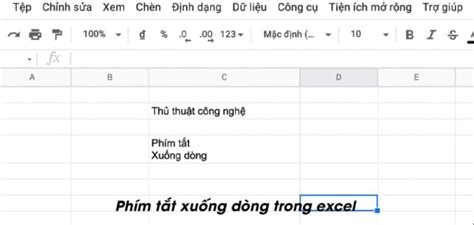 Cách Xuống Dòng Trong 1 Ô Excel Đơn Giản Trong 1 Nốt Nhạc