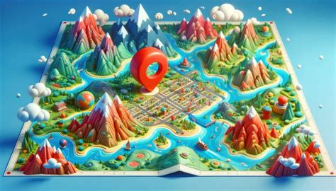 City Map And Red Pin Pointer Location Travel Navigation GPS Concept Stock Illustration