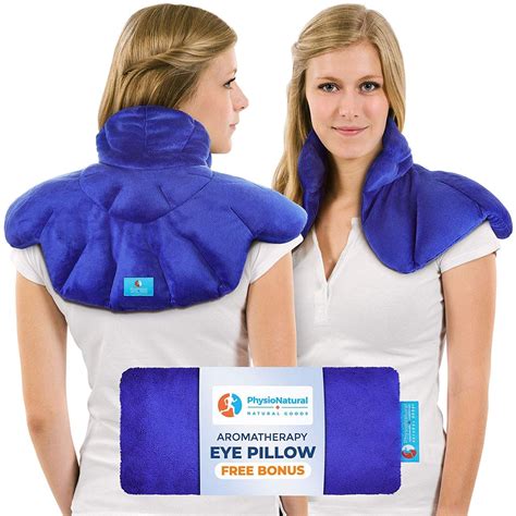 Physionatural Microwavable Heating Pad With Natural Herbal Aromatherapy