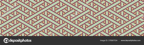 Colorful Tile Lines Connection Art Background Design Illustration Stock