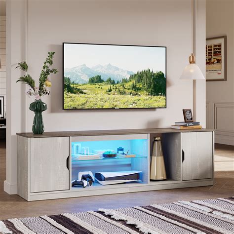 Wade Logan® Brahma 70 Tv Console For 75 Inch Tv Led Media Console