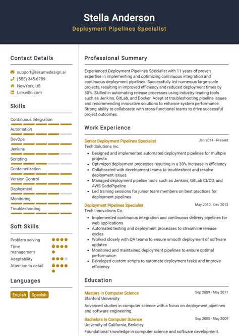 22 Devops Engineer Resume Examples And Templates For 2024 Resumedesign Ai