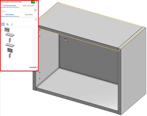 Add A Part Studio As Sub Assembly Or Group Onshape