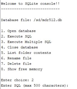 DataBase Esp32 SQlite3 En Un SDcard Tutorials PICAIO
