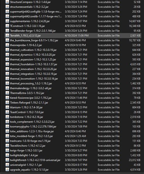 Modpack Creation Issues Rminecraft