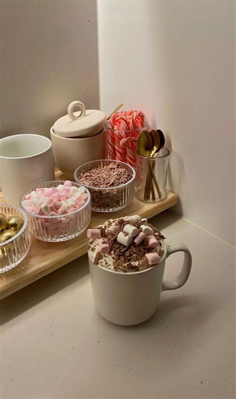 Christmas Hot Chocolate Bar With Marshmallows
