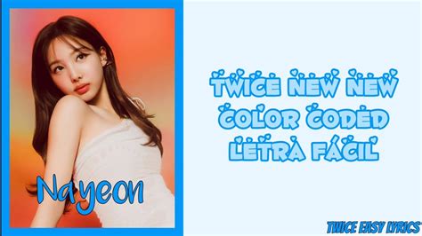 Twice New New Letra Fácil Pronunciación YouTube