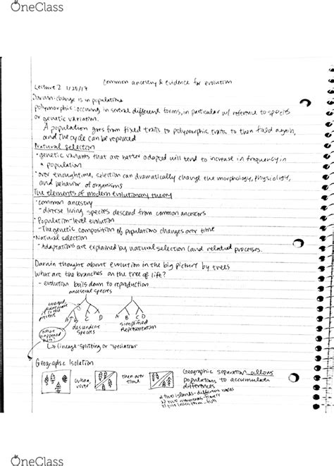 BIOLOGY 152 Midterm Exam Guide Comprehensive Notes For The Exam